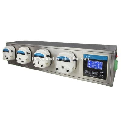 Китай CE RoHS 100rpm Перистальтический насос для заполнения жидкости для многоканального заполнения продается