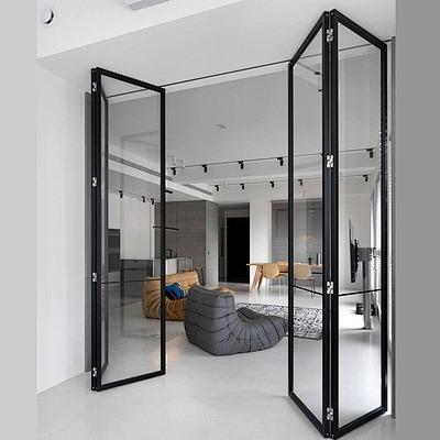 Quality Aluminum Folding Door Customized Doors Aluminum windows and Door Fabrication Machinery 5-Year Apartment for sale