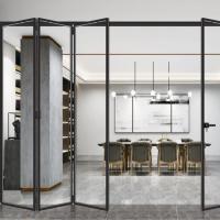 Quality Hurricane Folding Doors Aluminum Framed Doors Storm Protection Folding Doors for sale