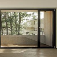 Quality Modern Waterproof Windproof Aluminum Alloy Front Casement Door Window Sound for sale