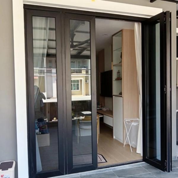 Quality High Quality Modern Design Waterproof Aluminum Casement Door Aluminium Window Making Materials Easy Installation for Workshop for sale