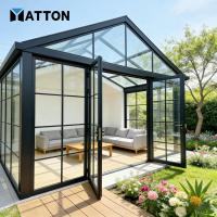 Quality Modern Hurricane Proof Waterproof Pane Aluminum Alloy Casement Door Heat for sale