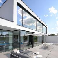 Quality Modern Soundproof Thermal Insulation Aluminum Frame Double Layered Glass Heavy for sale