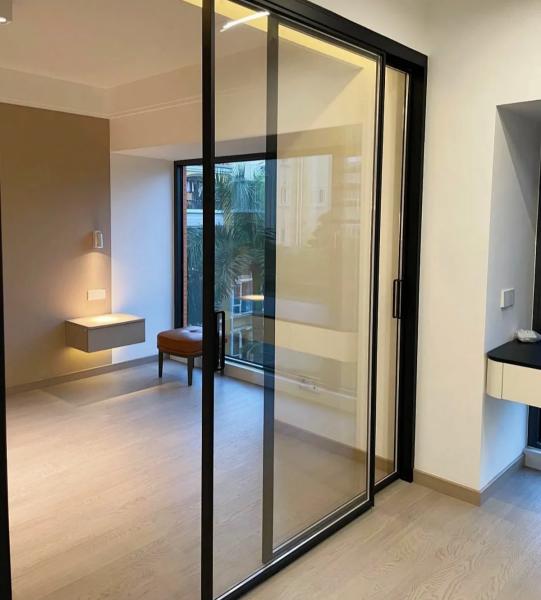 Quality Customized Heavy Sliding Door Aluminium Window Making Materials Aluminum Construction Thermal Energy-Saving 5-Year Warranty for sale