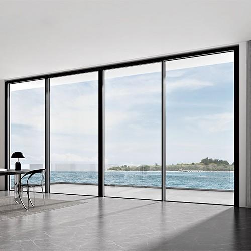 Quality Soundproof Aluminum Frame Doors  Aluminum Heavy Sliding Door Aluminium Window Making Materials for Residential Building for sale