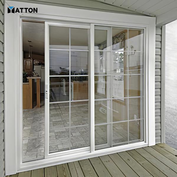 Quality Custom Size Modern Aluminum Alloy Sliding Door with Thermal Insulation for Commercial & Residential Use Including Bathroom for sale