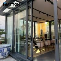 Quality Modern Soundproof & Weather Resistant Aluminum Sliding Door with Thermal for sale