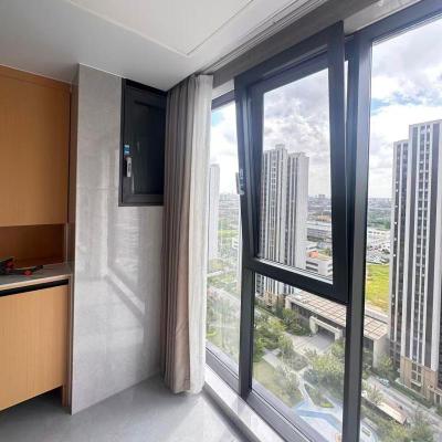 China Aluminum Alloy Modern Tilting and Rotating Window Doors windows Aluminium Accessories Heat Insulation for Villa for sale
