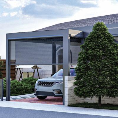 China Aluminum Alloy Pavilion-Waterproof Wind Resistant Easy Assembly & Eco-Friendly Long-Lasting Opening Roof Pergola for Hotels for sale