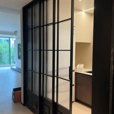 China Customized Thermal Break Aluminum Alloy French-Style Waterproof Door and Window for Apartment School Office Building for sale