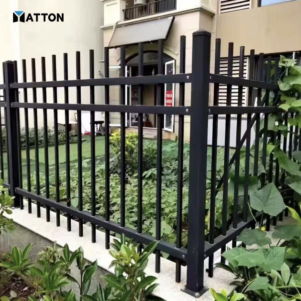 Quality Modern Design Easy-to-install Safe Aluminum Waterproof Railing Fence Panels Suitable for Balconies Gardens and Courtyards for sale