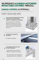 China Movable, Tilting Louvered Gazebo for sale