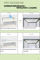 China Movable, Tilting Louvered Gazebo for sale