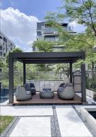 China Reversible Louvered Gazebo for sale