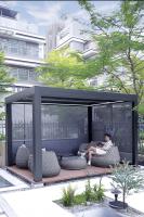 China Reversible Louvered Gazebo for sale