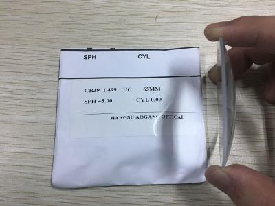 Cina Indice di rifrazione 1,61 delle lenti del monocolo di prescrizione di asp UV400 65/75MM Diamater in vendita