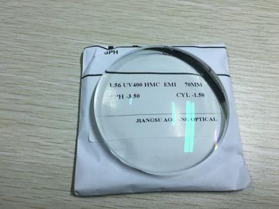 China UV400 as lentes do índice da proteção 1,56, AR que reveste Cr39 escolhem lentes da prescrição da visão à venda
