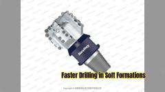 XHR Series High Speed PDC Drill Bit for Soft Formations