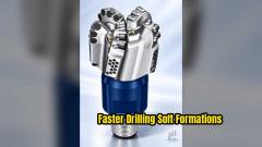 High Speed PDC Drill Bit for Soft Formations 26 Cutter