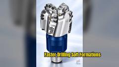 High Speed PDC Drill Bit for Soft Formations 26 Cutter