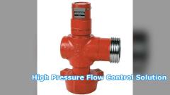 High Pressure Industrial Throttle Valve Flow Control