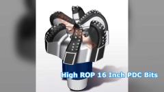 16 Inch PDC Drilling Bits High ROP Steel Body