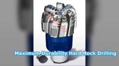 Durable PDC Drill Bits for Hard Rock Oil Drilling