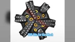 PDC Drill Bit 311mm for Super Hard Rock Formations