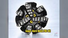 PDC Drill Bit for Super Hard Rock 16 24 KNm Torque