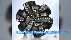 Ultra Hard Strata PDC Drill Bit 311mm Steel Body Solution