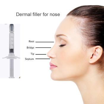 China Anti-wrinkle 100% pure 1ml 2ml hyaluronic acid prefilled syringe for sale