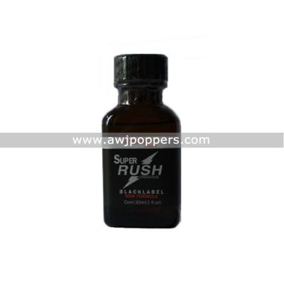China AWJpoppers Wholesale 30ML PWD Super Rush Black Label Poppers Strong Poppers for Gay for sale