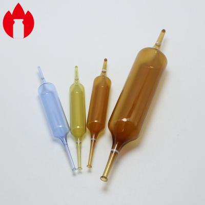 China Glass Ampoule 1ml-20ml Empty Clear Or Amber Pharma Injection Glass Ampoule for sale