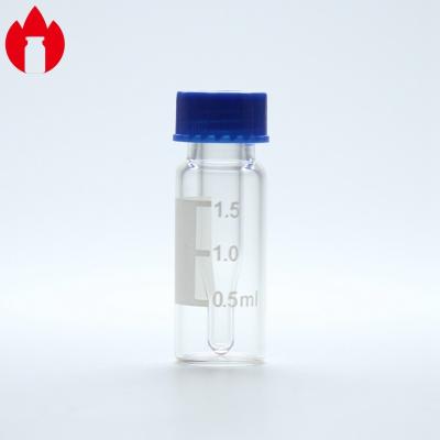 Cina le fiale con tappo a vite di HPLC 1.5ml avvitano il vetro borosilicato della bocca in vendita