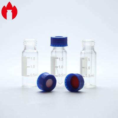 China 1.5ml HPLC het Schroefdopglas van de Mondborosilicate van de Flesjesschroef Te koop