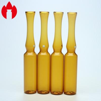 China Ampola de vidro de borosilicato marrom de 2 ml for sale