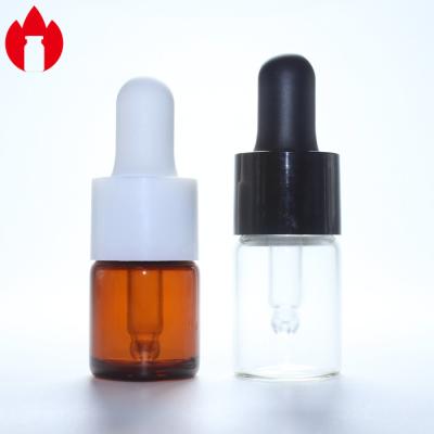 China 5ml Clear or Amber Borosilicate Glass Vial with 18mm Threaded Neck for Packaging for sale