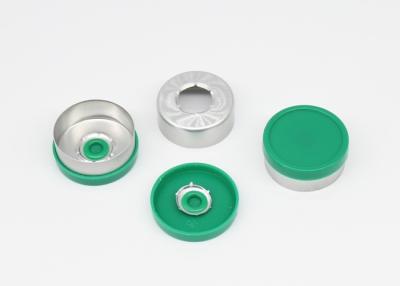 China Pharmaceutical Aluminum Plastic Vial Caps 20mm Size For Injection Vial for sale