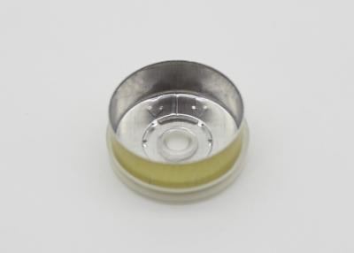 Cina guarnizioni di alluminio dorate trasparenti della fiala di 20mm, guarnizioni di alluminio medicinali della piegatura in vendita