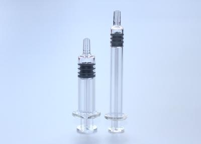 Κίνα 1-5ml γεμισμένες εκ των προτέρων οι γυαλί σύριγγες καθαρίζουν το χρώμα για φαρμακευτικός και καλλυντικός προς πώληση