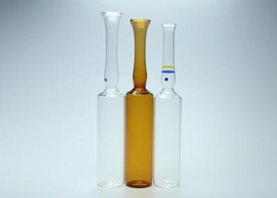 China 10ml Empty Glass Ampoules High Reliability For Medicinal / Cosmetic for sale