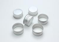China Customized Color Aluminium Screw Caps 24mm Round Shape For Threaded Bottles for sale