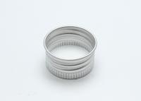 China Customized Color Aluminium Screw Caps 24mm Round Shape For Threaded Bottles for sale