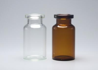 China Frasco superior da garrafa de vidro da farmácia injetável do padrão de ISO 10ml micro for sale