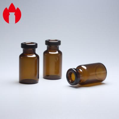 China 2ml Pharma Brown Soda Lime Glass Vial for sale