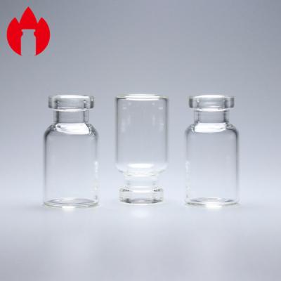 China 2ml Transparent Empty Low Borosilicate Tubular Small Glass Vial for sale