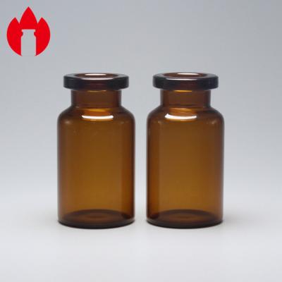 fiala di vetro farmaceutica ambrata 10R
