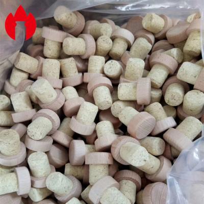 China Customized Small Wooden Vial Cork Non Spill Type For Glass Bottle Vials for sale