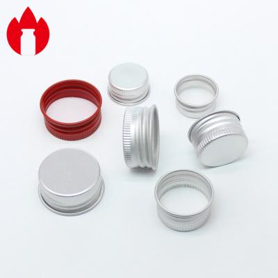 China Rond Gevormde Aluminiumschroefdeksels 18mm 24mm 28mm met Veelvoudige Kleur Te koop