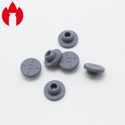 China 13mm Brominated Butyl Pharmaceutical Rubber Stoppers For Vaccine for sale